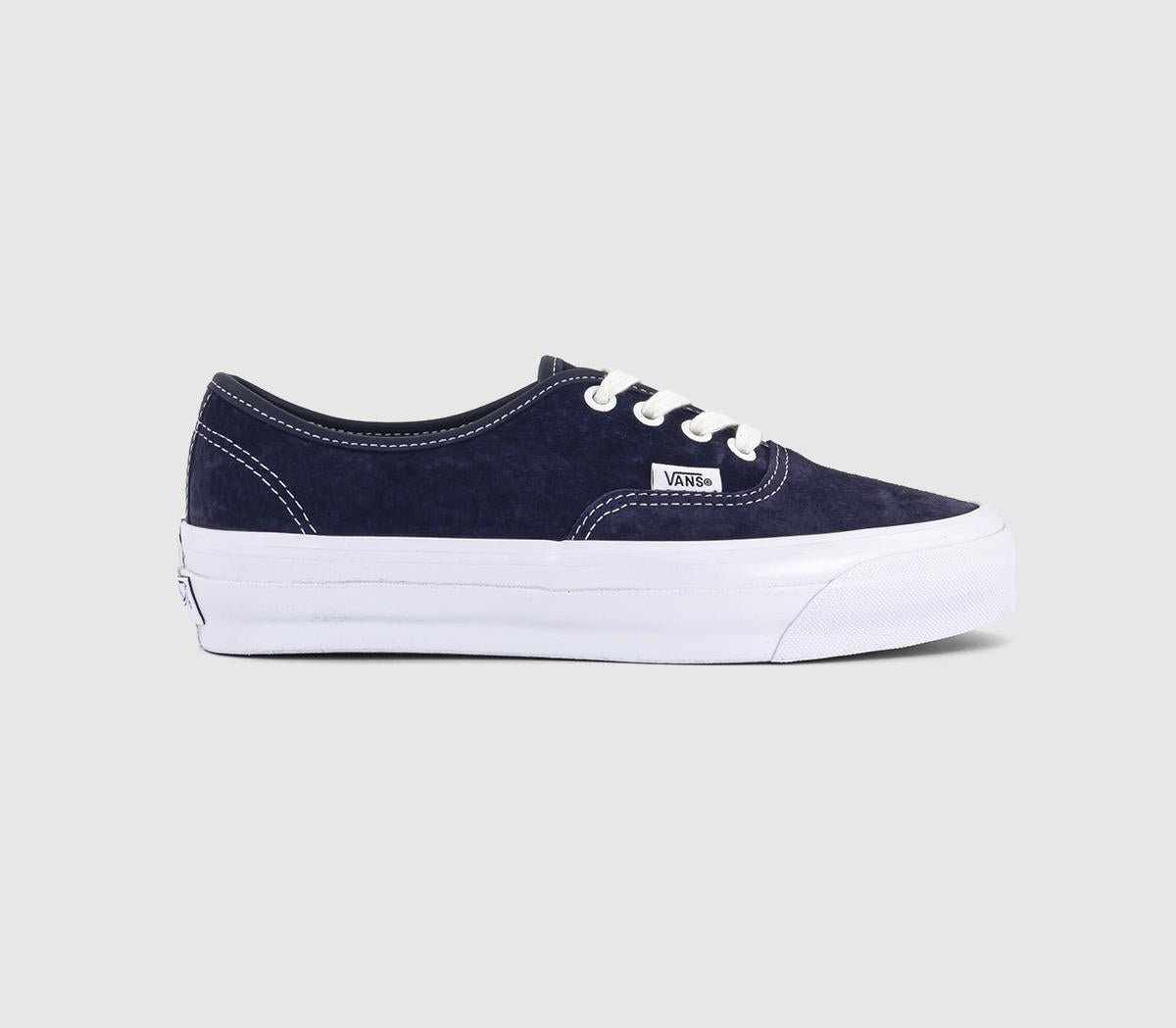 Vans Authentic Reissue 44 Trainers Suede Baritone Blue – OFFCUTS SHOES by OFFICE